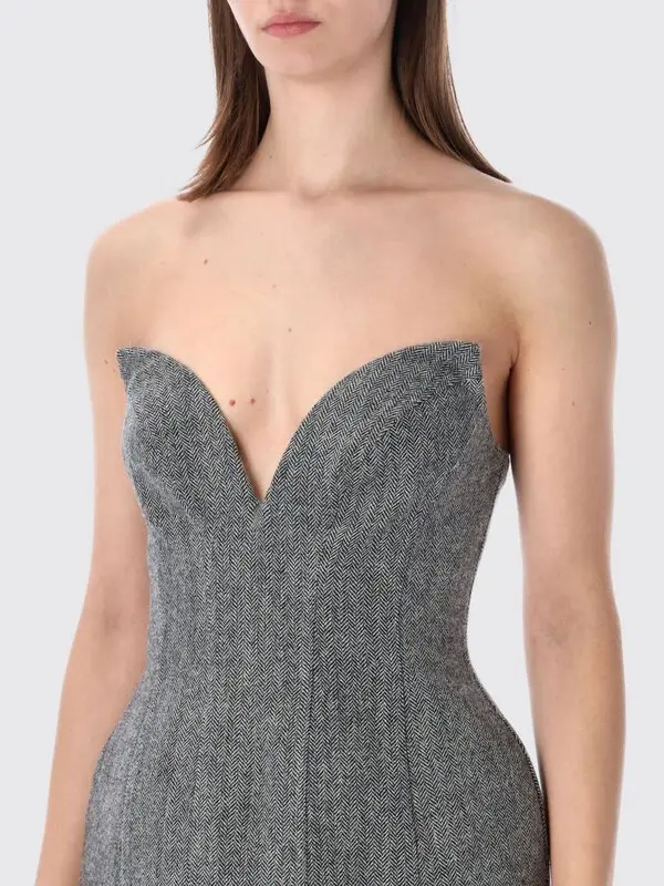 SELF-PORTRAIT Strapless Dress