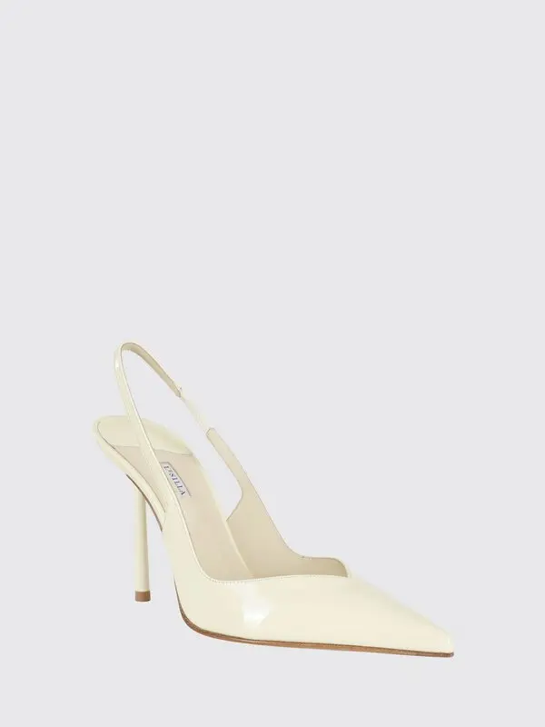 LE SILLA Pointed Toe Slingback Pumps - Yellow