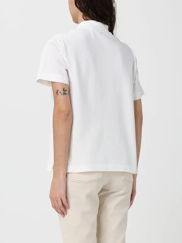 Burberry Cotton Polo Shirt - White