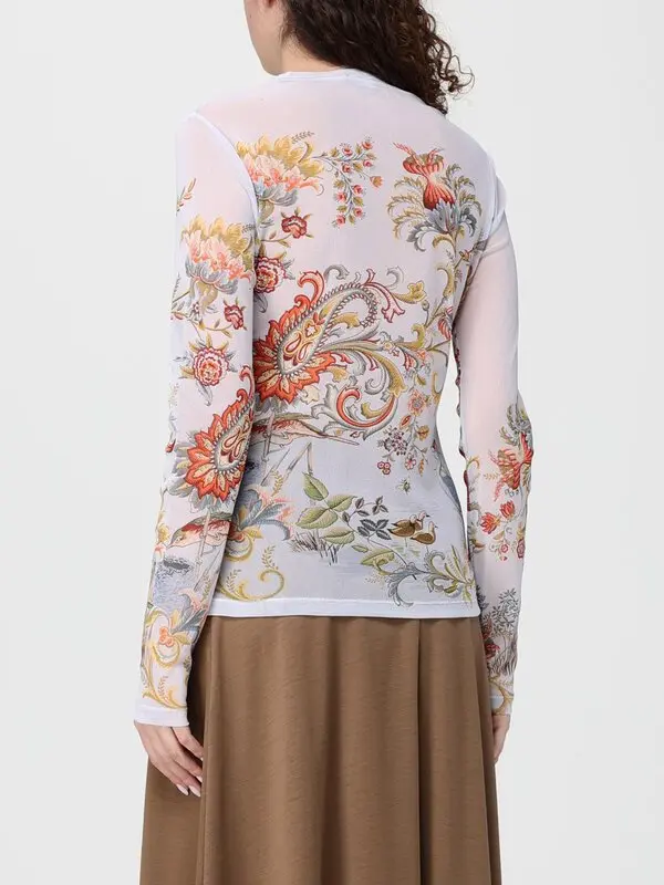 Etro Paisley Knit Top - White