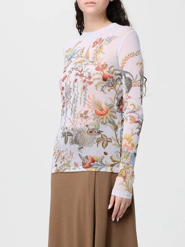 Etro Paisley Knit Top - White