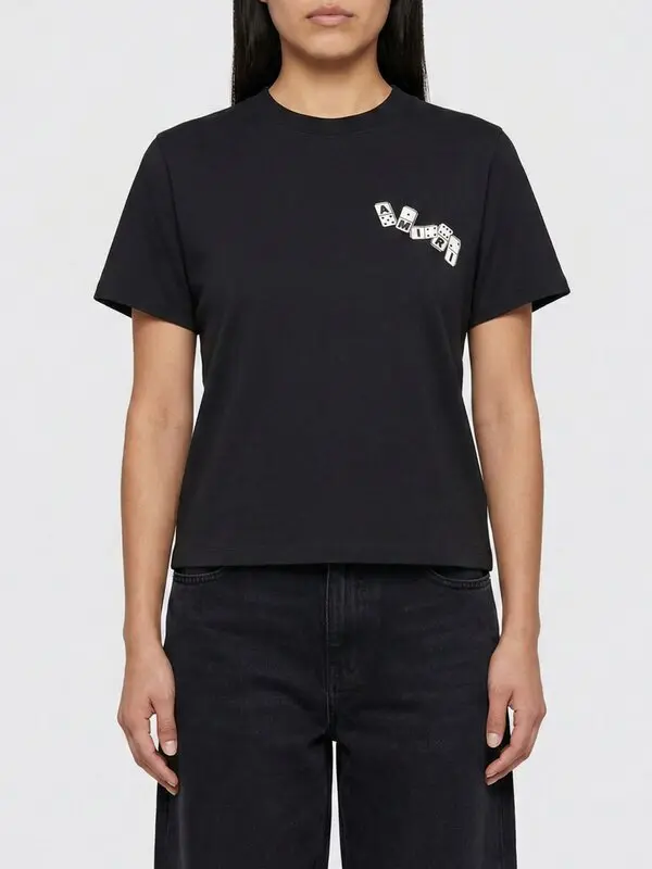 Amiri Printed Cotton T-shirt - Black