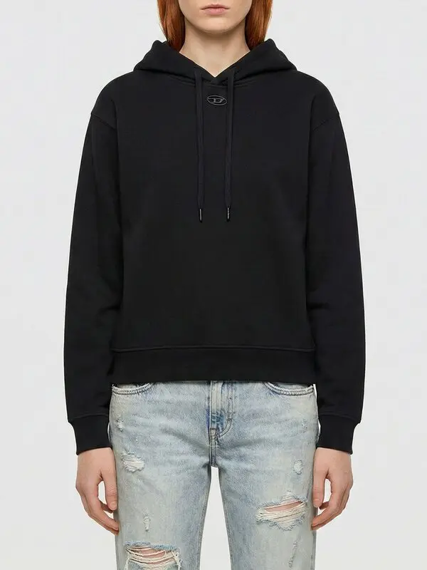 DIESEL® Hooded Sweatshirt - Black