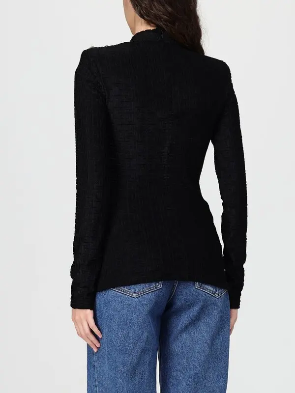 Balmain Textured Knit Top