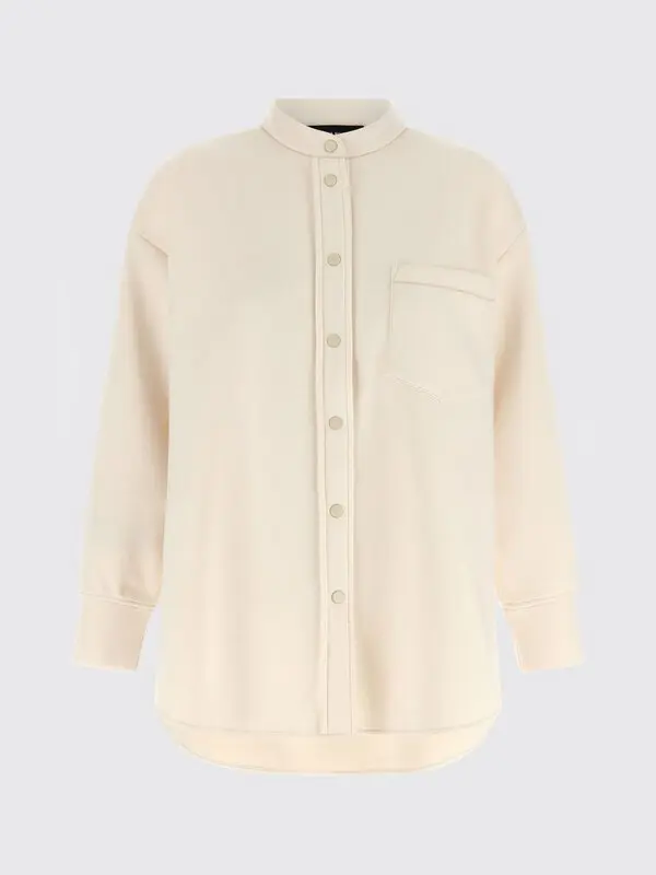 Fabiana Filippi Mandarin Collar Shirt - Beige