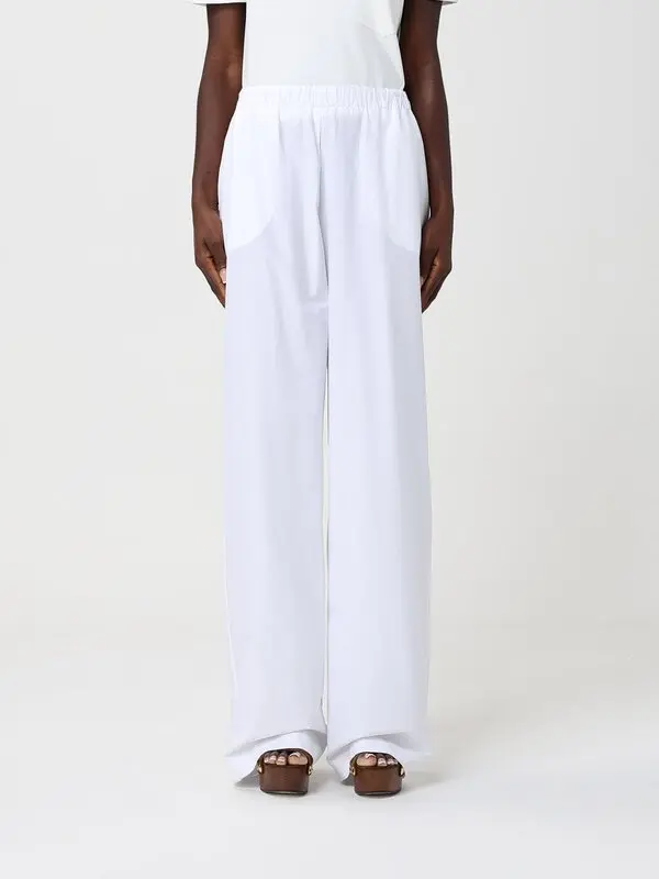 Fabiana Filippi Wide Leg Trousers - White