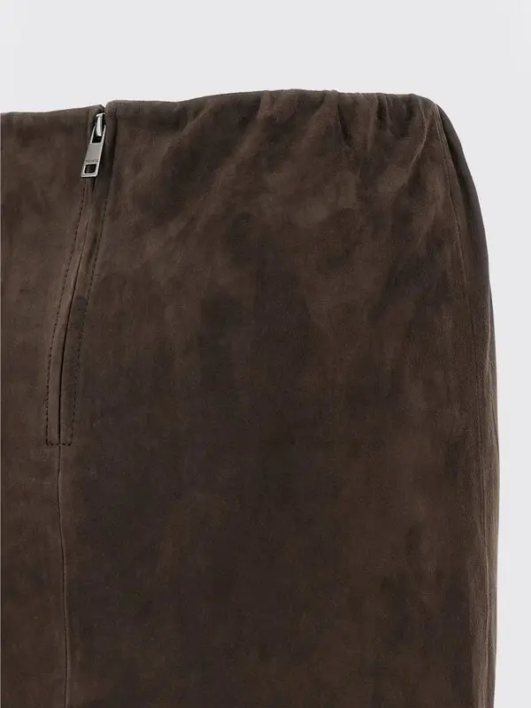 ROTATE BY BIRGER CHRISTENSEN Suede Mini Skirt - Brown