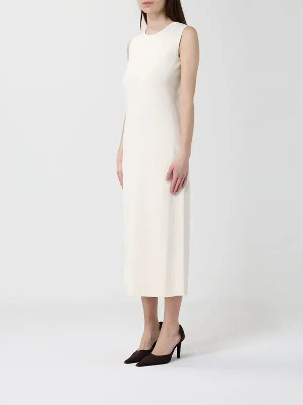 Max Mara Sleeveless Midi Dress - Ivory