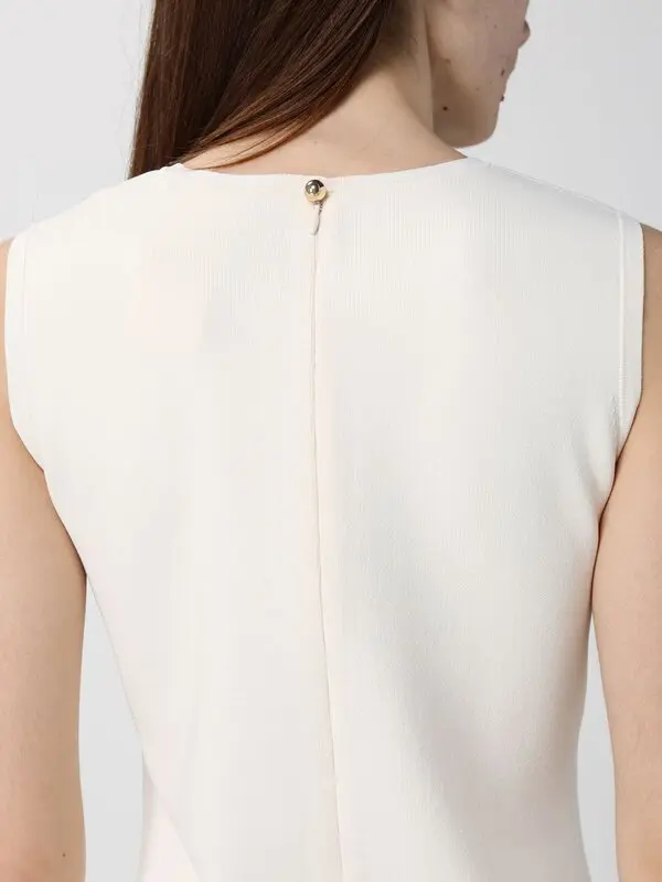 Max Mara Sleeveless Midi Dress - Ivory