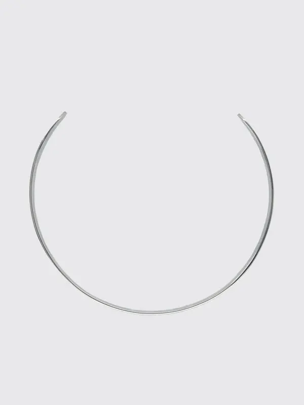 MAISON MARGIELA Metal Rigid Necklace - Silver