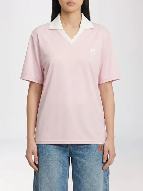 COURREGES Polo Shirt - Pink