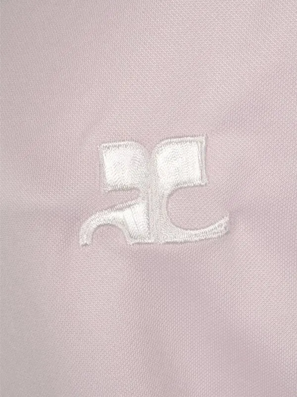 COURREGES Polo Shirt - Pink