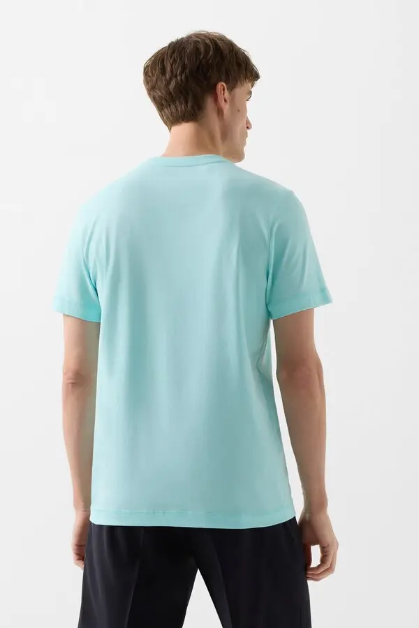 Bogner T-shirt Roc - Cyan-blue