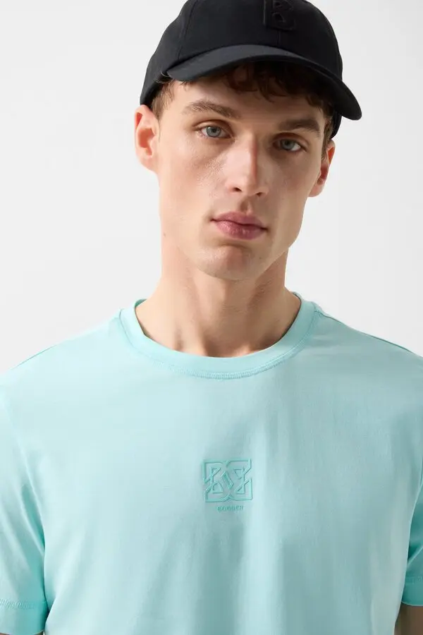 Bogner T-shirt Roc - Cyan-blue