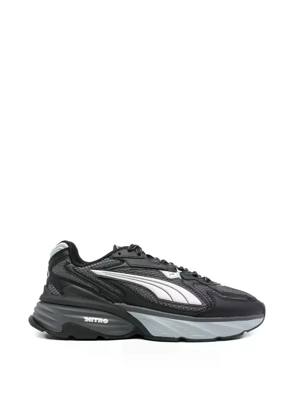 PUMA Fade Nitro Logo Sneakers - Black