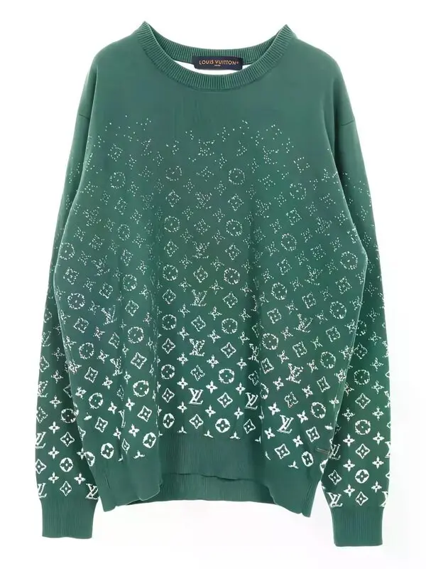 LOUIS VUITTON Monogram Knit Cotton Top