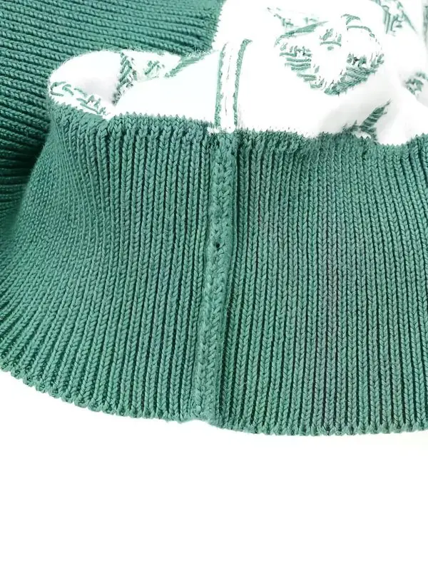 LOUIS VUITTON Monogram Knit Cotton Top