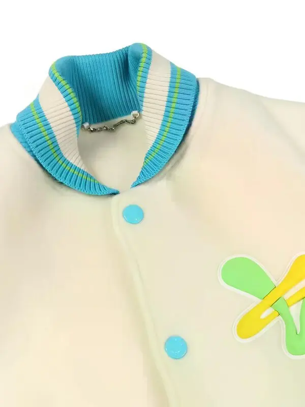 LOUIS VUITTON Duck-appliqué Varsity Jacket