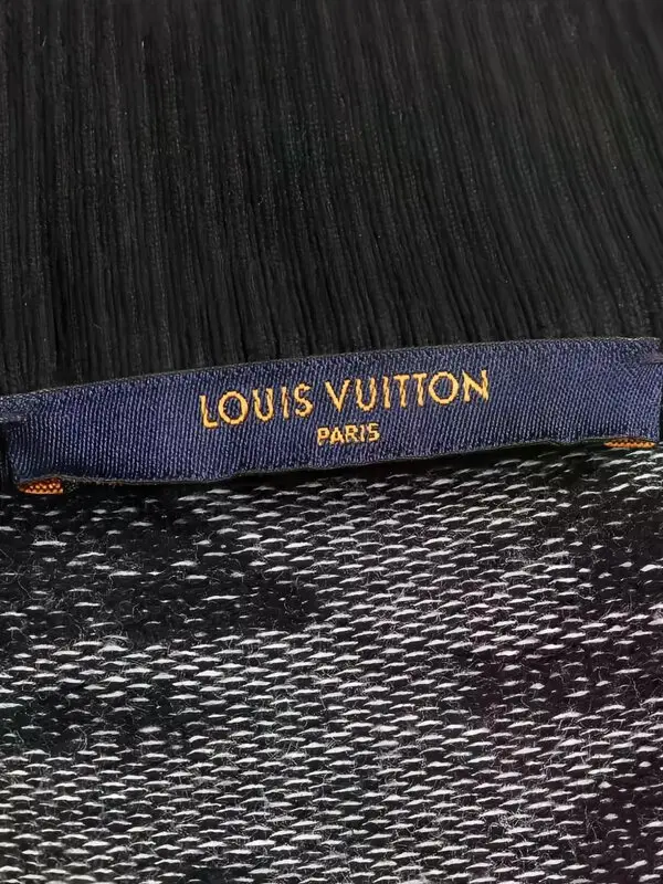 LOUIS VUITTON 2010s Cartoon Jacquard Zip-up Jacket