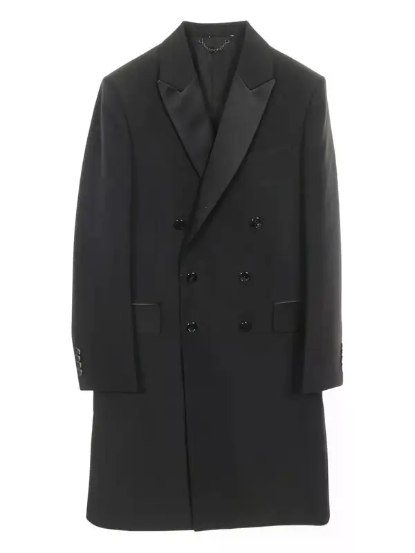 LOUIS VUITTON Peaked-lapel Double-breasted Coat