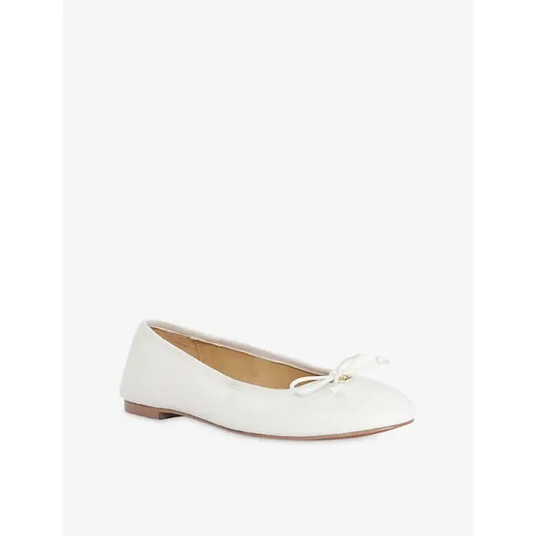 DUNE Leather Ballet Flats