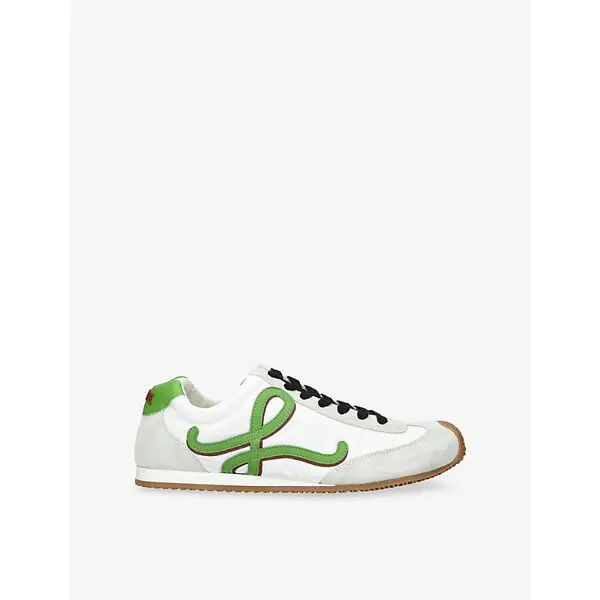 Loewe Ballet Runner 2.0 Leather Trainers - White/comb
