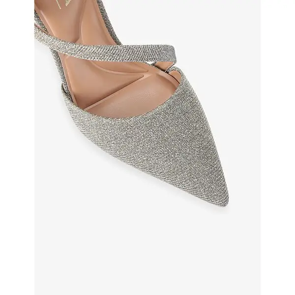 Carvela Symmetry Metallic-woven Courts