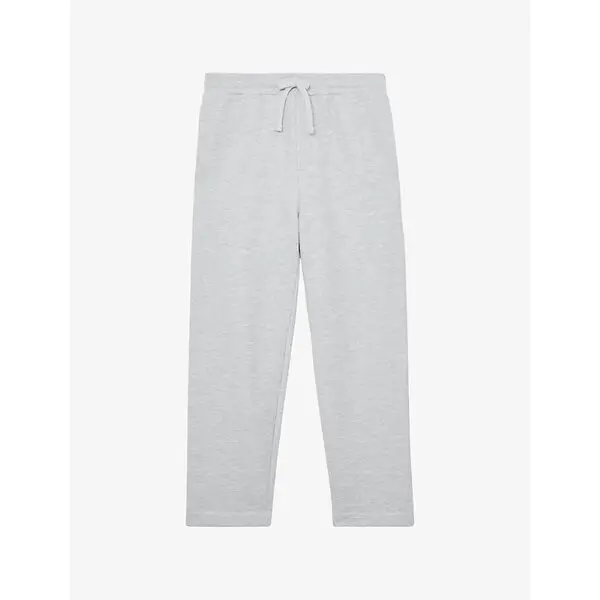 REISS Tanner Drawstring-waist Cotton-blend Jogging Bottoms