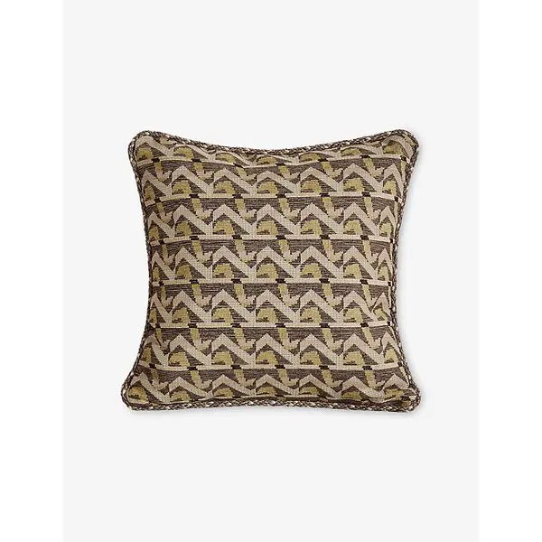 SOHO HOME Fulton Square Woven Cushion - Sage
