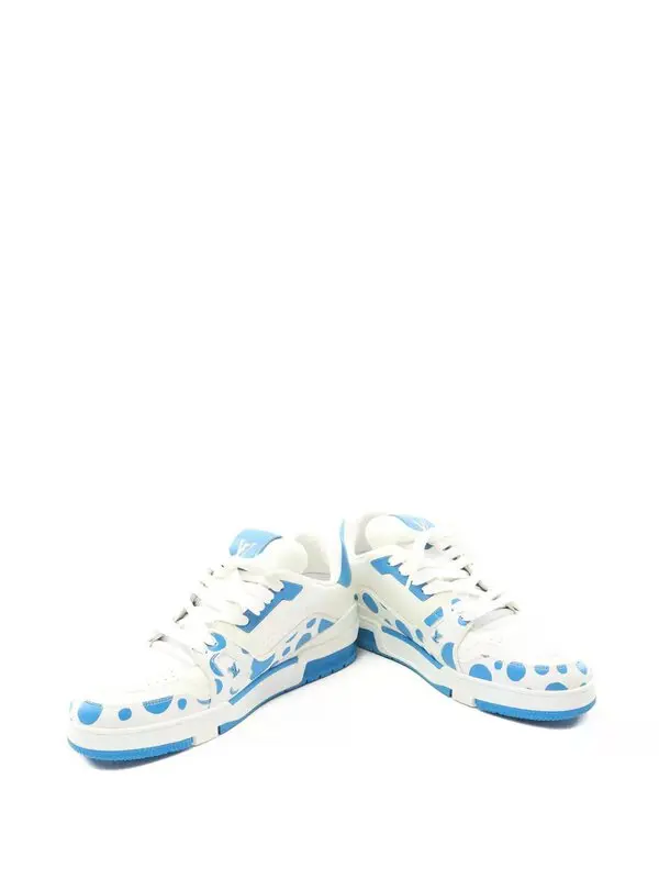 LOUIS VUITTON 2023 Dot Leather Sneakers