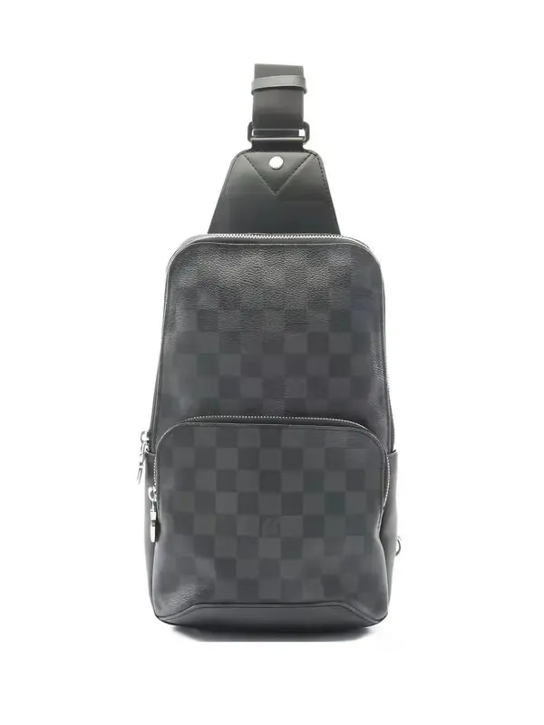 LOUIS VUITTON 2018 Check-patterned Shoulder Bag - Grey