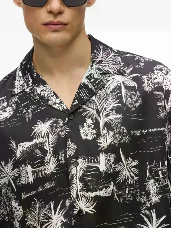 Karl Lagerfeld Vacances Print Shirt