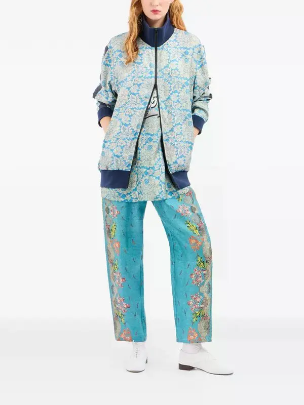 PIERRE-LOUIS MASCIA Floral Print Trousers