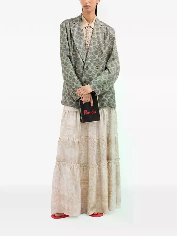 PIERRE-LOUIS MASCIA Geometric Pattern Blazer
