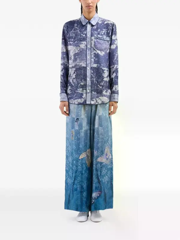 PIERRE-LOUIS MASCIA Aloe Long-sleeve Shirt