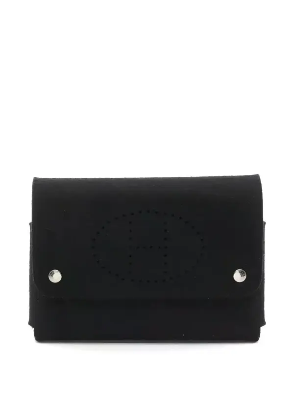 Hermès 2010s Etui Carte Gm Pouch - Black