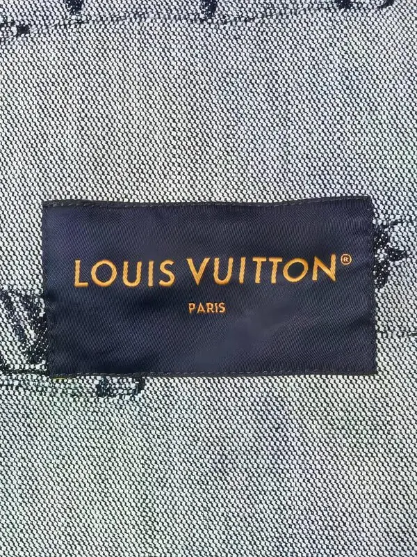 LOUIS VUITTON 2010s Monogram Denim Jacket