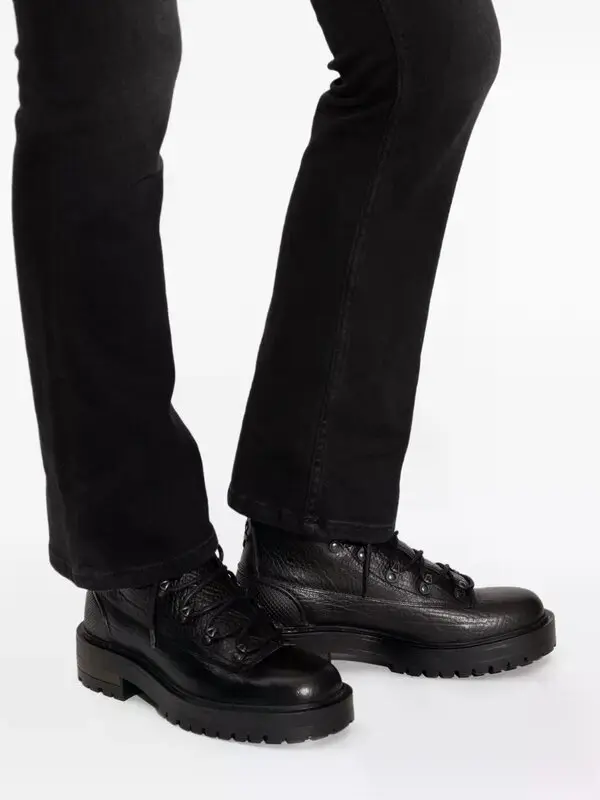 ALLSAINTS Grained Lace-up Mccoy Boots