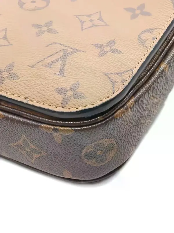 LOUIS VUITTON 2010s Mm Metis Monogram Shoulder Bag - Brown