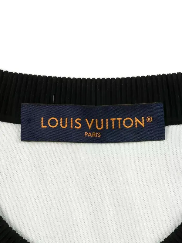 LOUIS VUITTON 2010's Monogram Gradient Knit Sweater