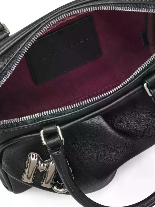 Marc Jacobs Micro Bauletto Wave Tote Bag - Black