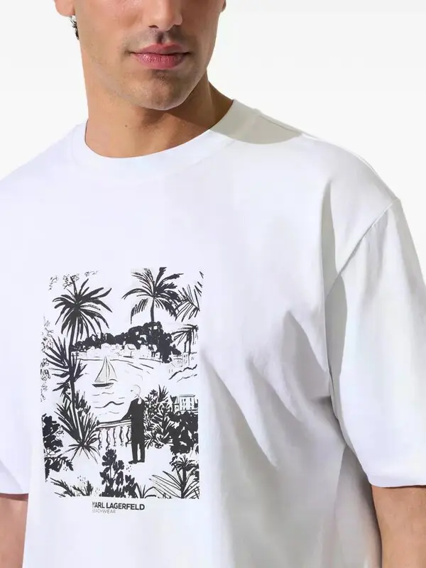 Karl Lagerfeld Graphic-print T-shirt
