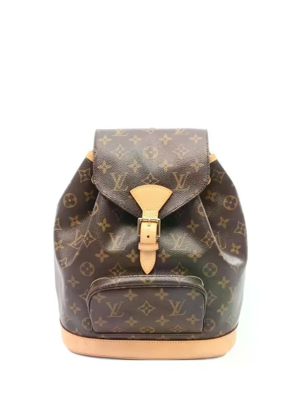 LOUIS VUITTON 2006 Mm Montsouris Monogram Backpack - Brown