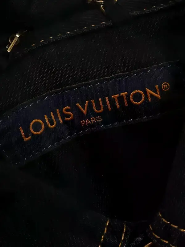 LOUIS VUITTON Logo-embroidered Shirt Jacket