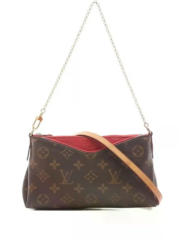 LOUIS VUITTON 2015 Pallas Monogram Shoulder Bag