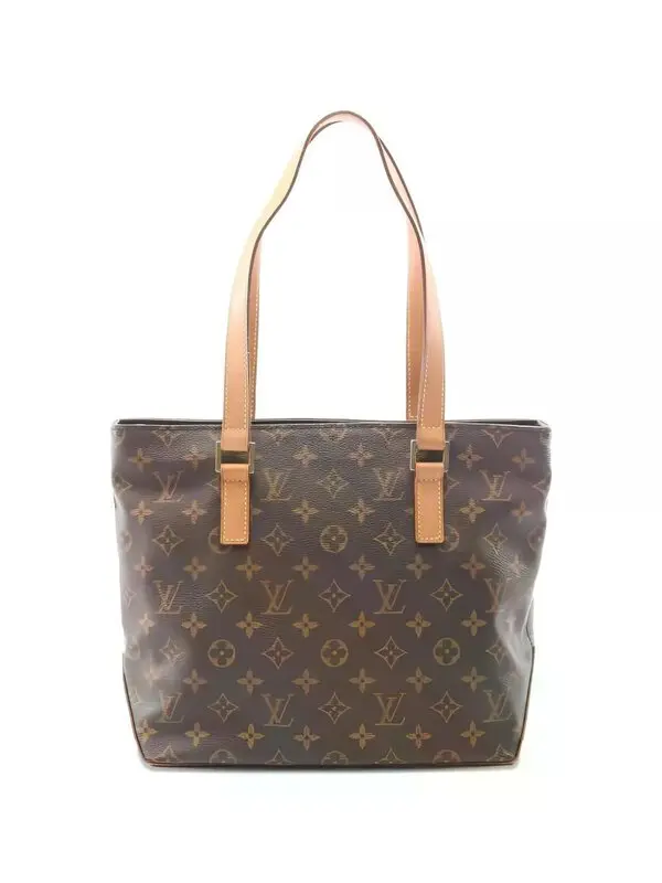 LOUIS VUITTON 2003 Cabas Piano Monogram Shoulder Bag