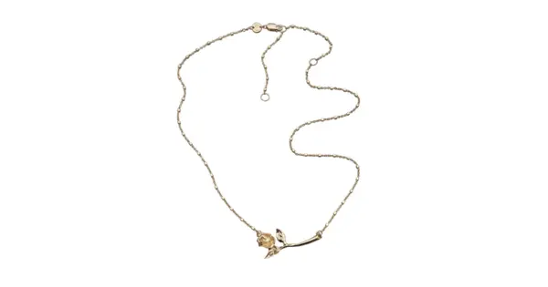 Jennifer Zeuner Jewelry Dora Rose Pendant Necklace - One-color