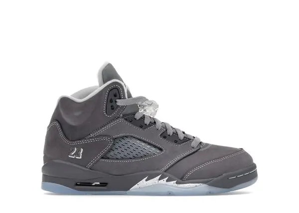 JORDAN 5 Retro Wolf Grey 2026 Gs - Light Graphite/white/wolf Grey