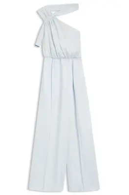 BOSS One-shoulder Wrap Jumpsuit