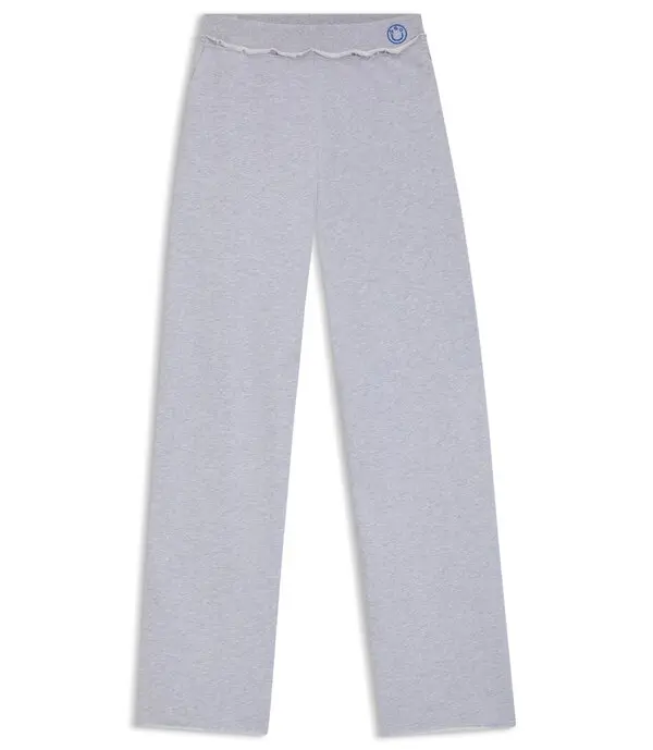 Hugo Logo-waistband Tracksuit Bottoms - Light Grey